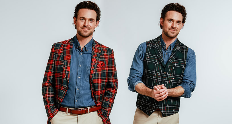Embrace Tradition with a stylish Tartan meanswear for Burns Night | Dobell