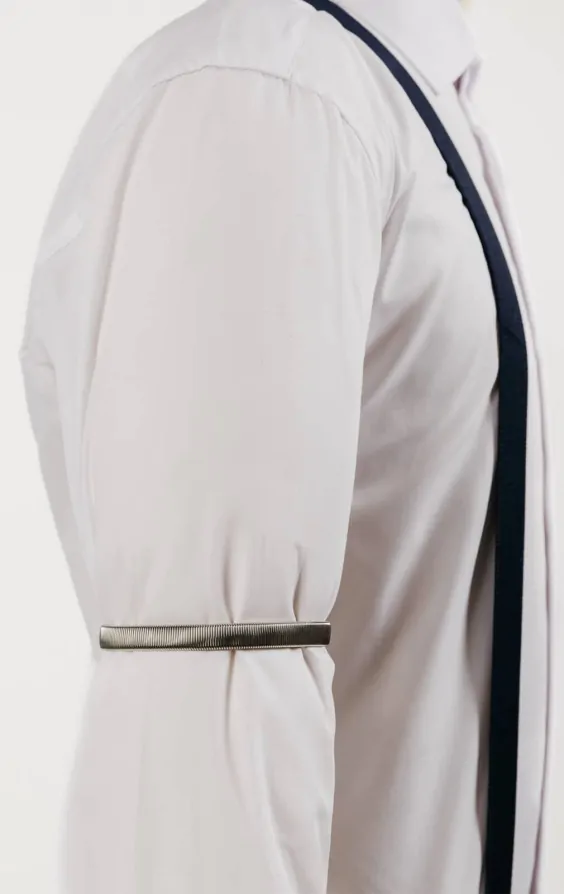 Silver Colored Shirt Armbands | Dobell