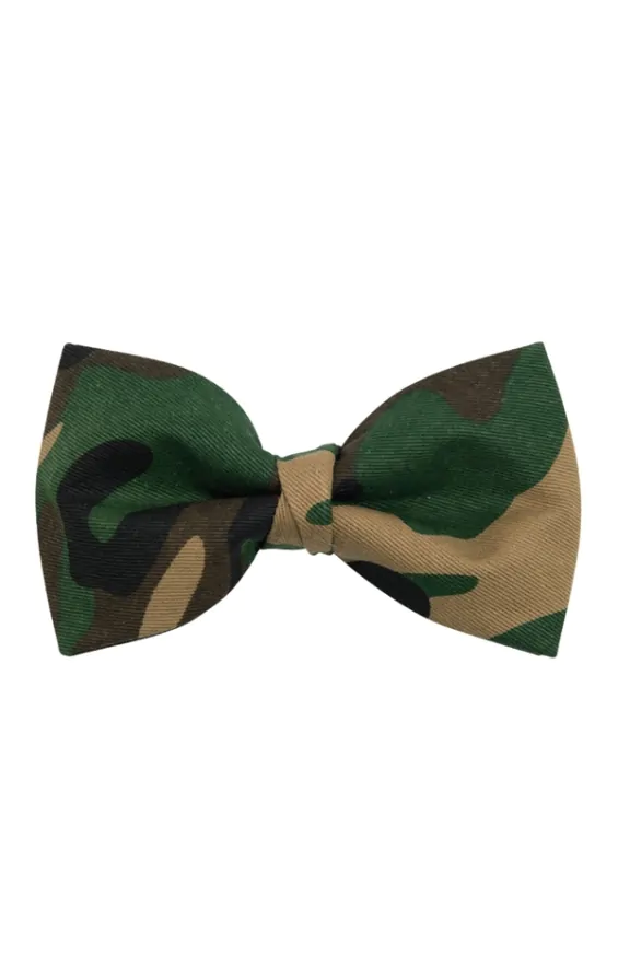 camo bow ties