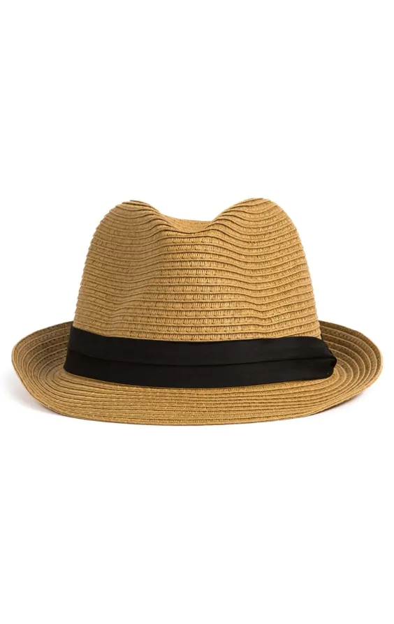 Camel Summer Trilby Hat | Dobell