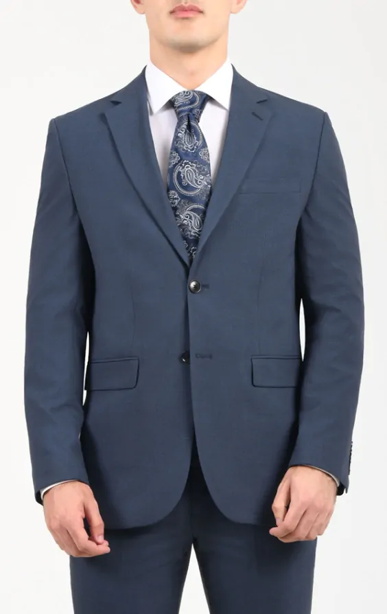 Dobell Mississippi Blue Suit Jacket | Dobell