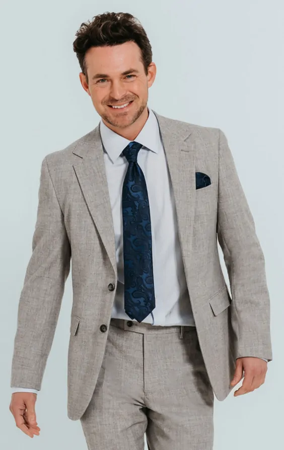 Dobell Grey Flannel Suit | Dobell