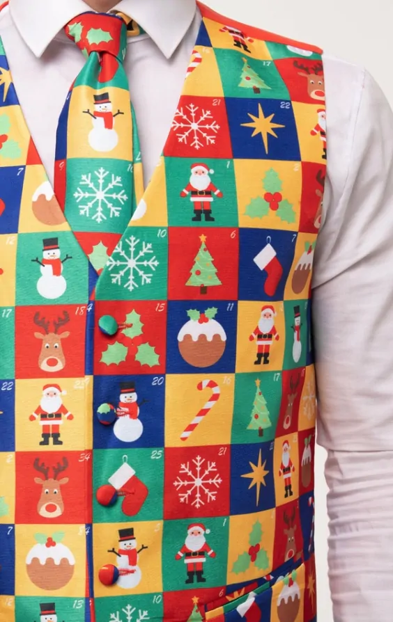 Advent Calendar Christmas Vest | Dobell