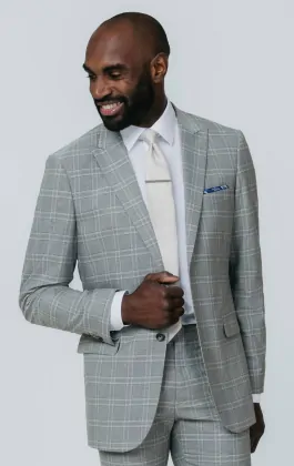 Men's Check Suits | Dobell