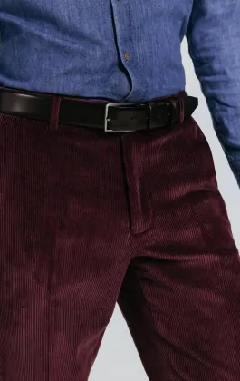 Burgundy Corduroy Pants | Dobell
