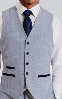 Men's Blue & Navy Vests | Shop Online | Dobell