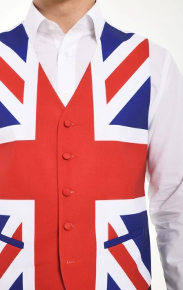 Dobell Vintage Union Jack Vest | Dobell