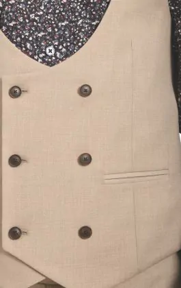 Buy Men's Double Breasted Vests Online | Dobell